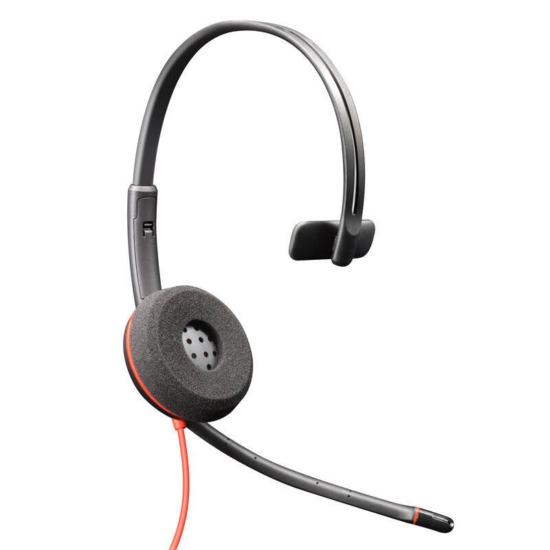 C3210, Plantronics Headset ขั้วต่อ USB-A แบบหูฟังข้างเดียว » MNC Co.,Ltd.