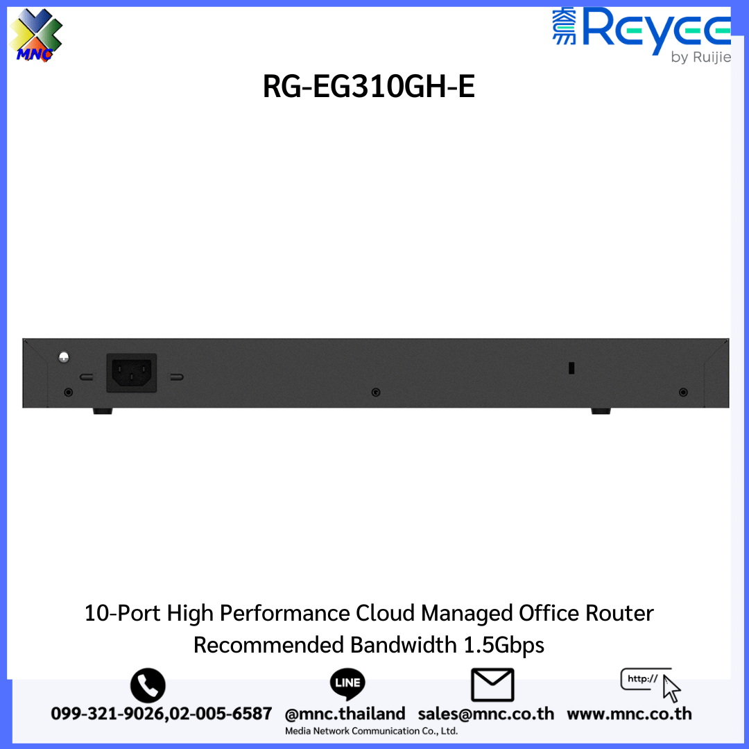 RG-EG310GH-E, [พร้อมส่ง] Reyee 10-Port High Performance Cloud Managed ...