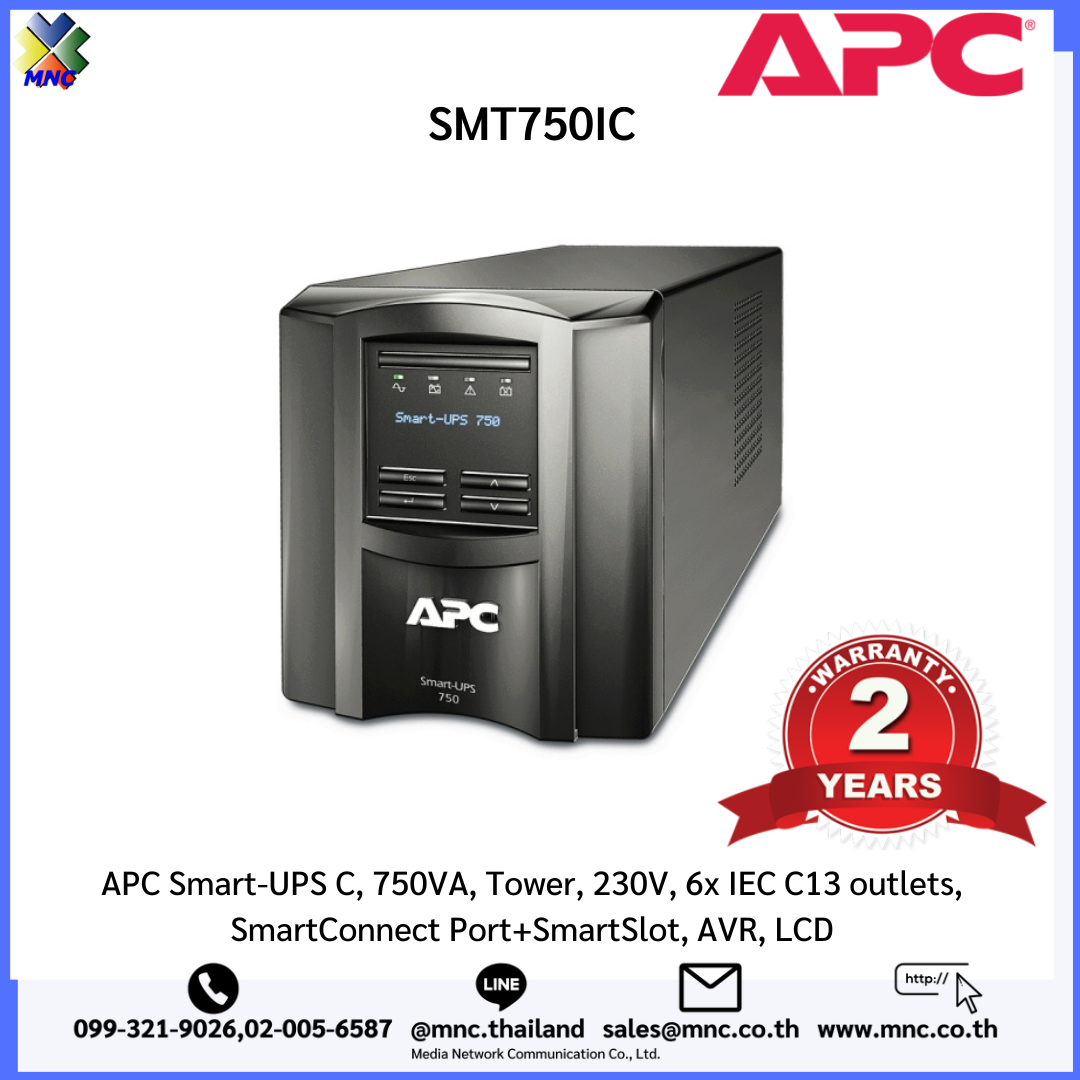 APC-SMT750IC, Smart-UPS 750VA LCD SmartConnect » MNC Co., Ltd.
