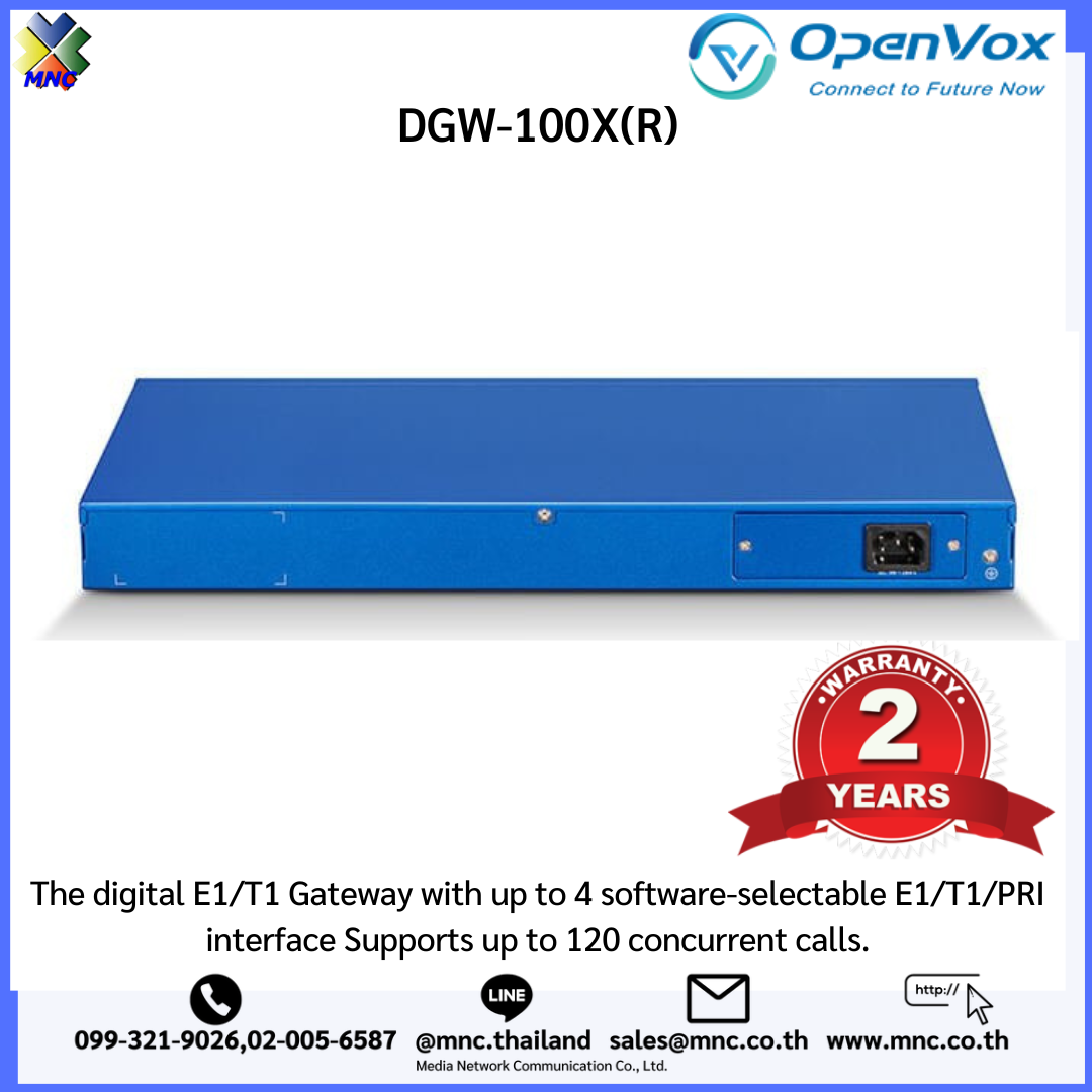 DGW-100X(R) Series, E1/T1/PRI VoIP Gateway 30-120 Channels » MNC Co., Ltd.