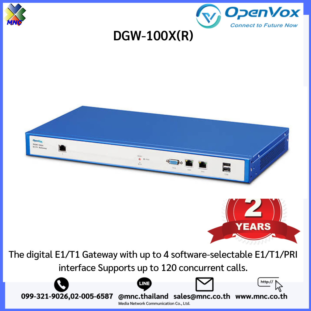 DGW-100X(R) Series, E1/T1/PRI VoIP Gateway 30-120 Channels » MNC Co., Ltd.