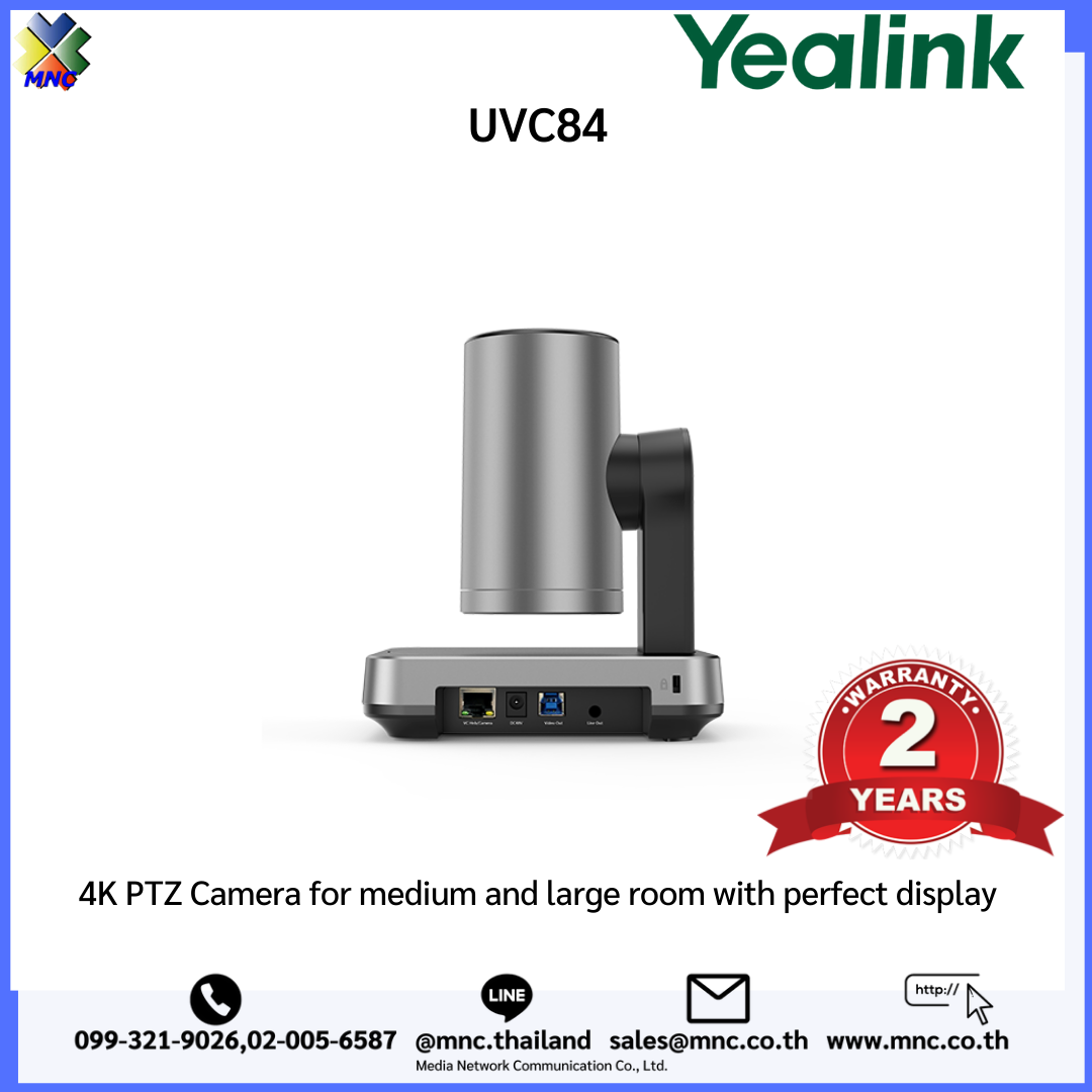 UVC84,Yealink USB PTZ Camera » MNC Co., Ltd.
