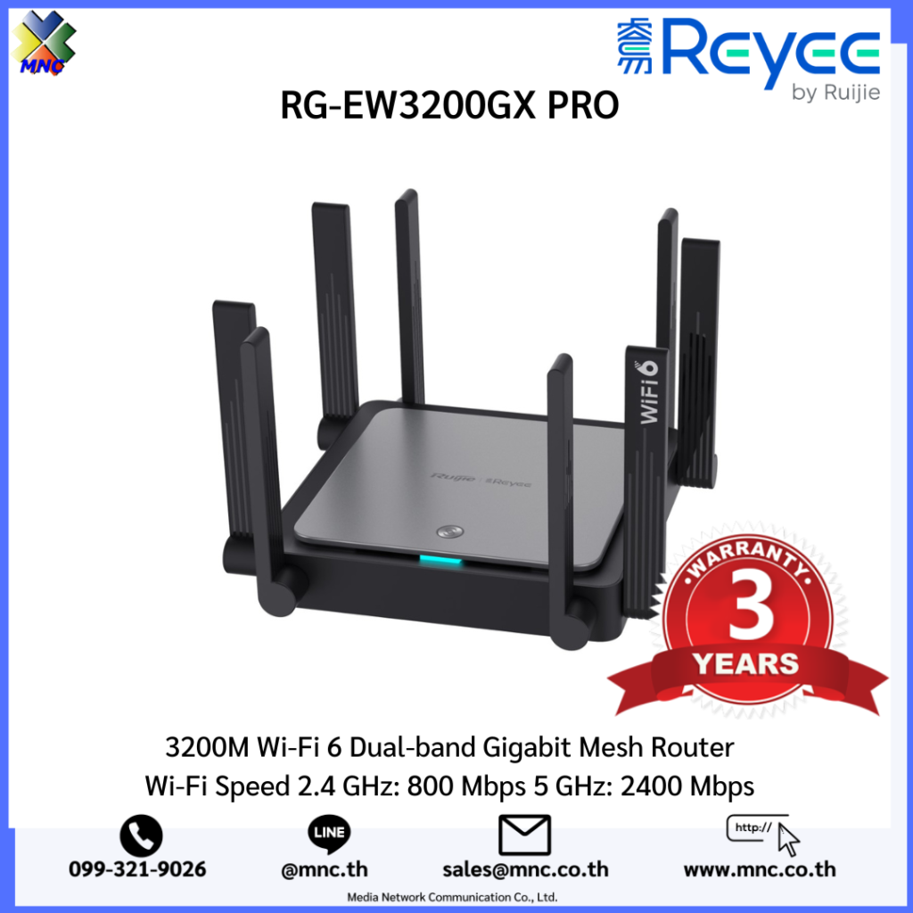 RG-EW3200GX PRO,Reyee Indoor Home WiFi » MNC Co., Ltd.