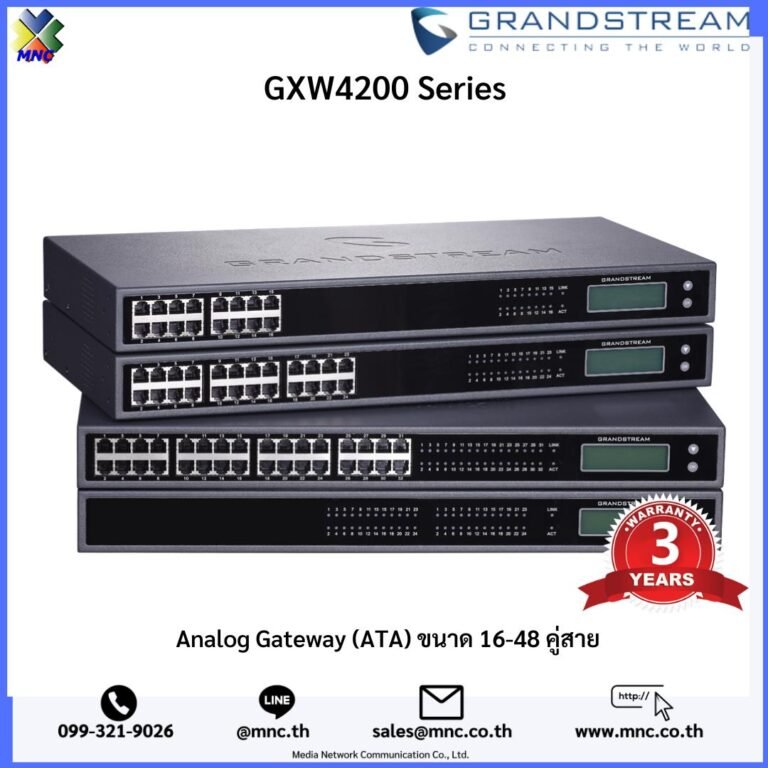 GXW4200 Series, Grandstream Analog Gateway (ATA) » MNC Co., Ltd.